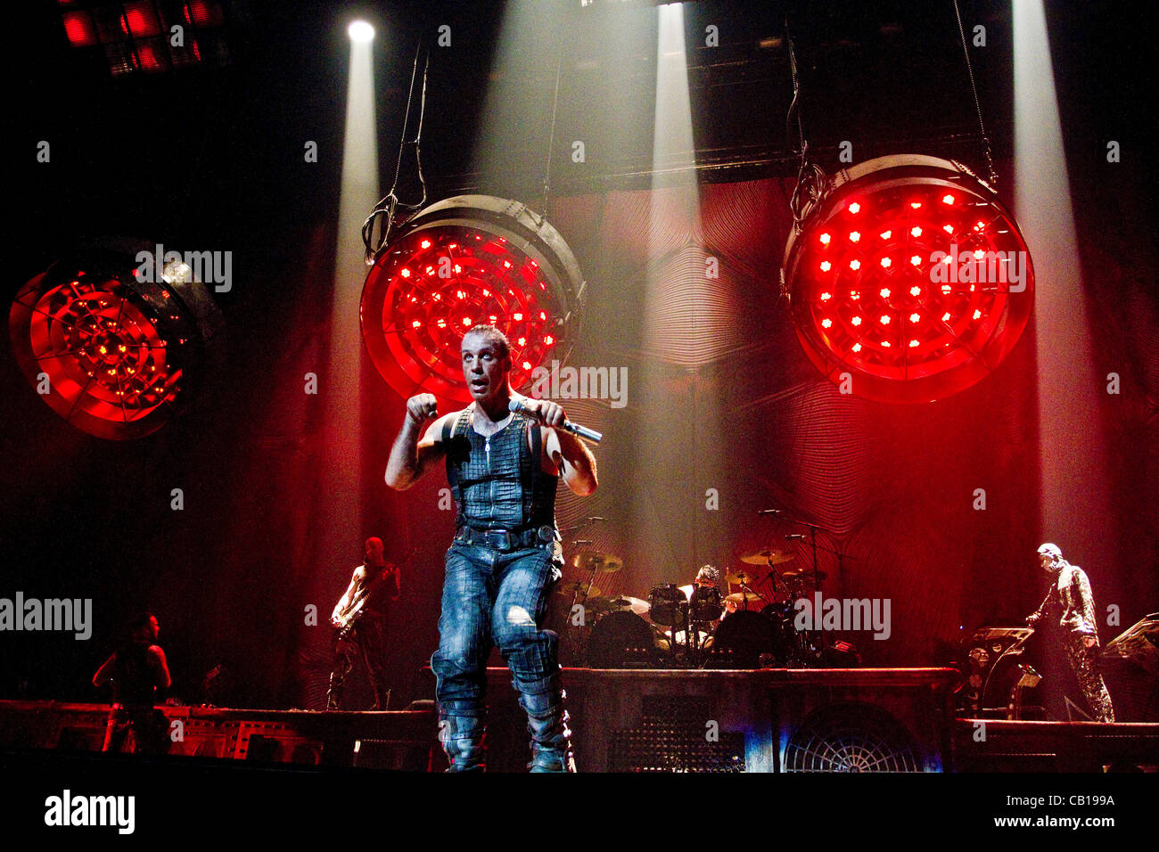 German industrial metal band rammstein hi-res stock photography and ...