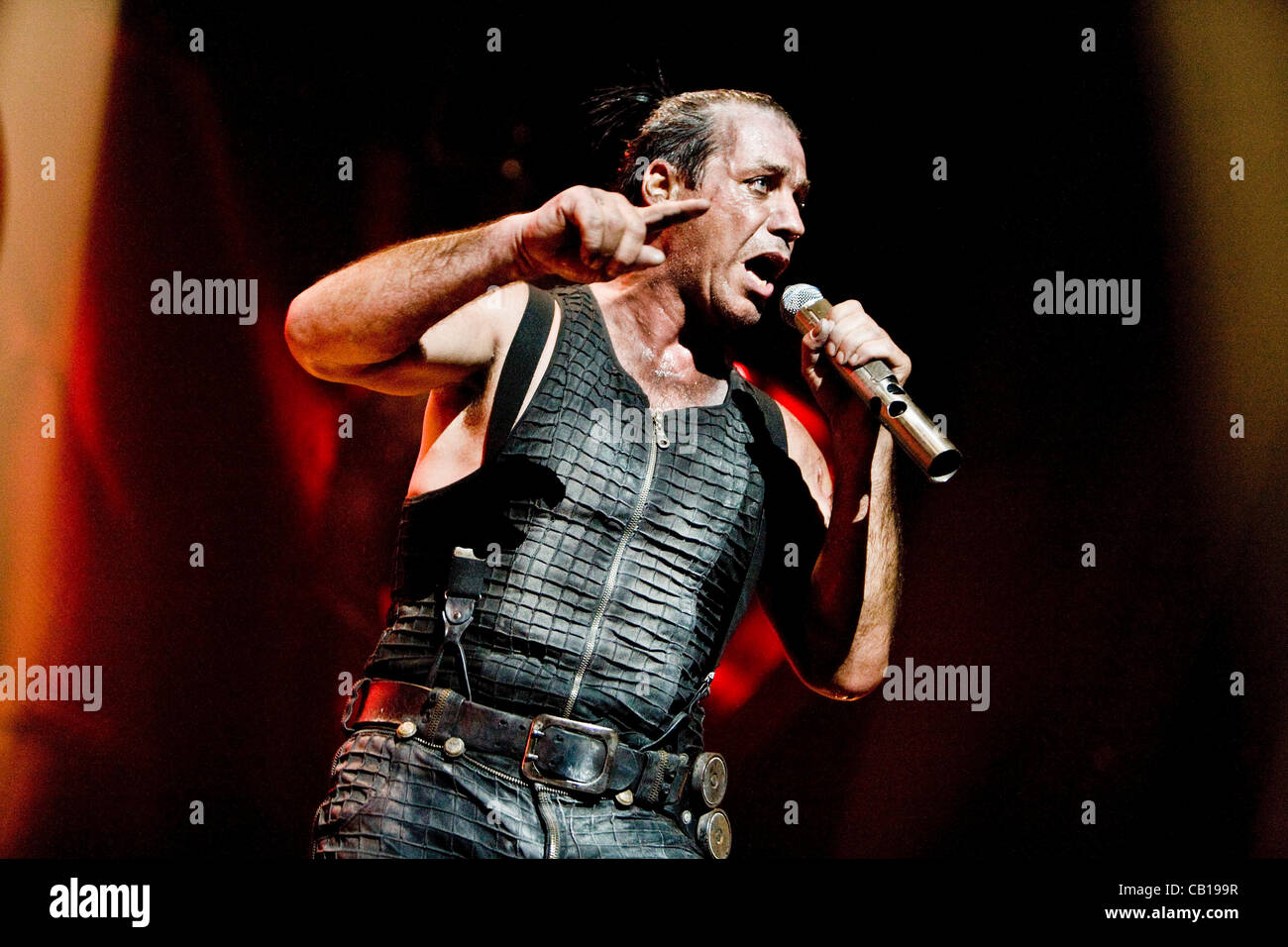 German industrial metal band rammstein hi-res stock photography and ...