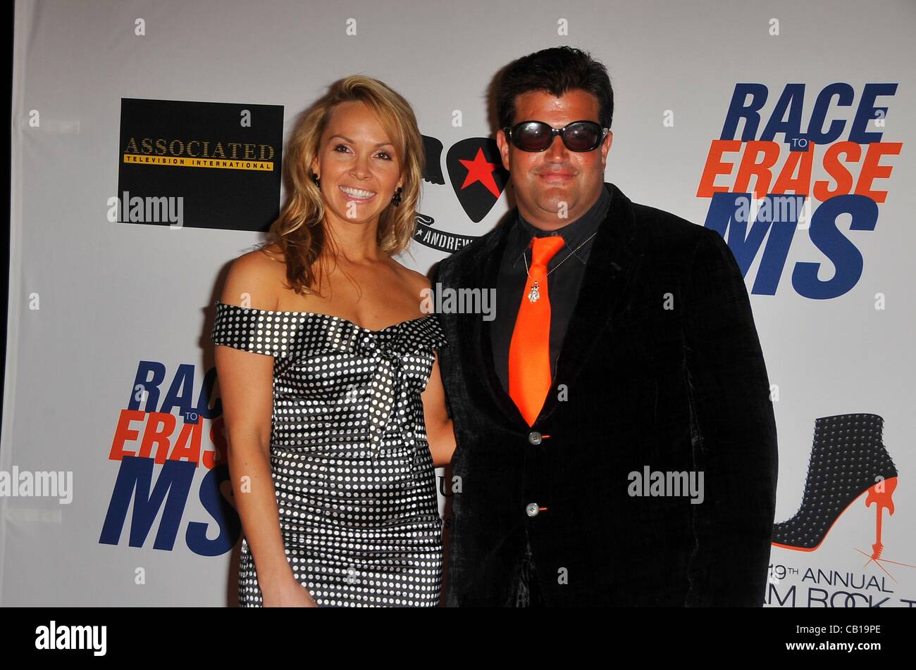 Jason Davis in attendance for 19th Annual Race to Erase MS Glam Rock ...