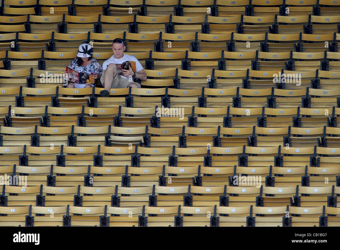 May 19, 2012 - Baltimore, Maryland, U.S. - Infield Party during the ...