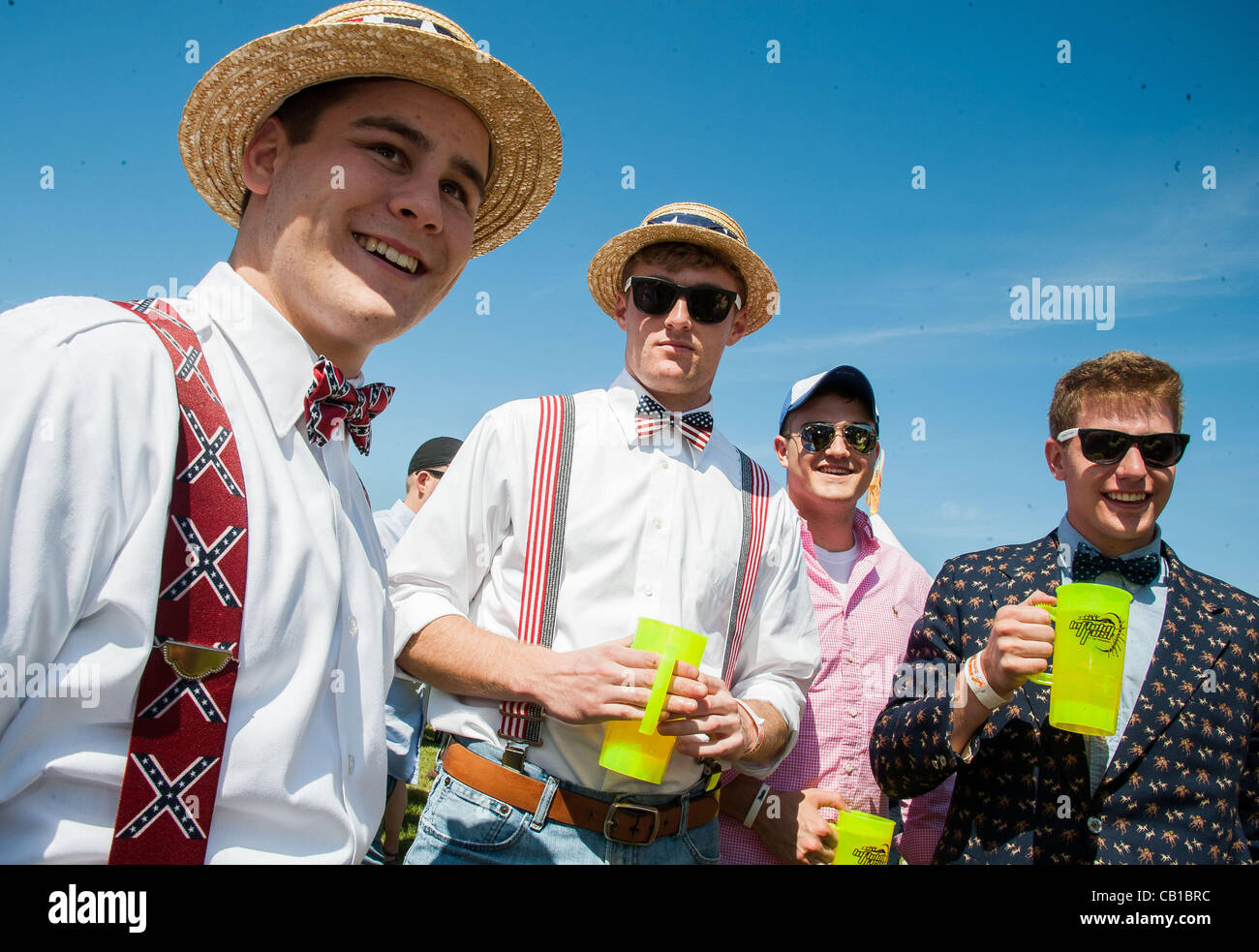 May 19, 2012 - Baltimore, Maryland, U.S. - Scenes from the infield and ...
