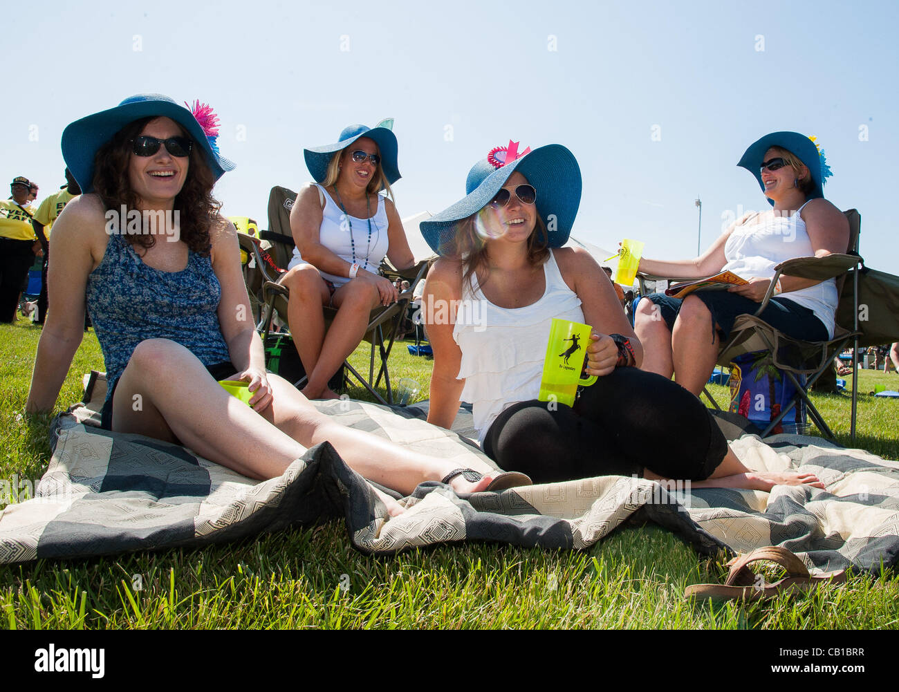 May 19, 2012 - Baltimore, Maryland, U.S. - Scenes from the infield and ...