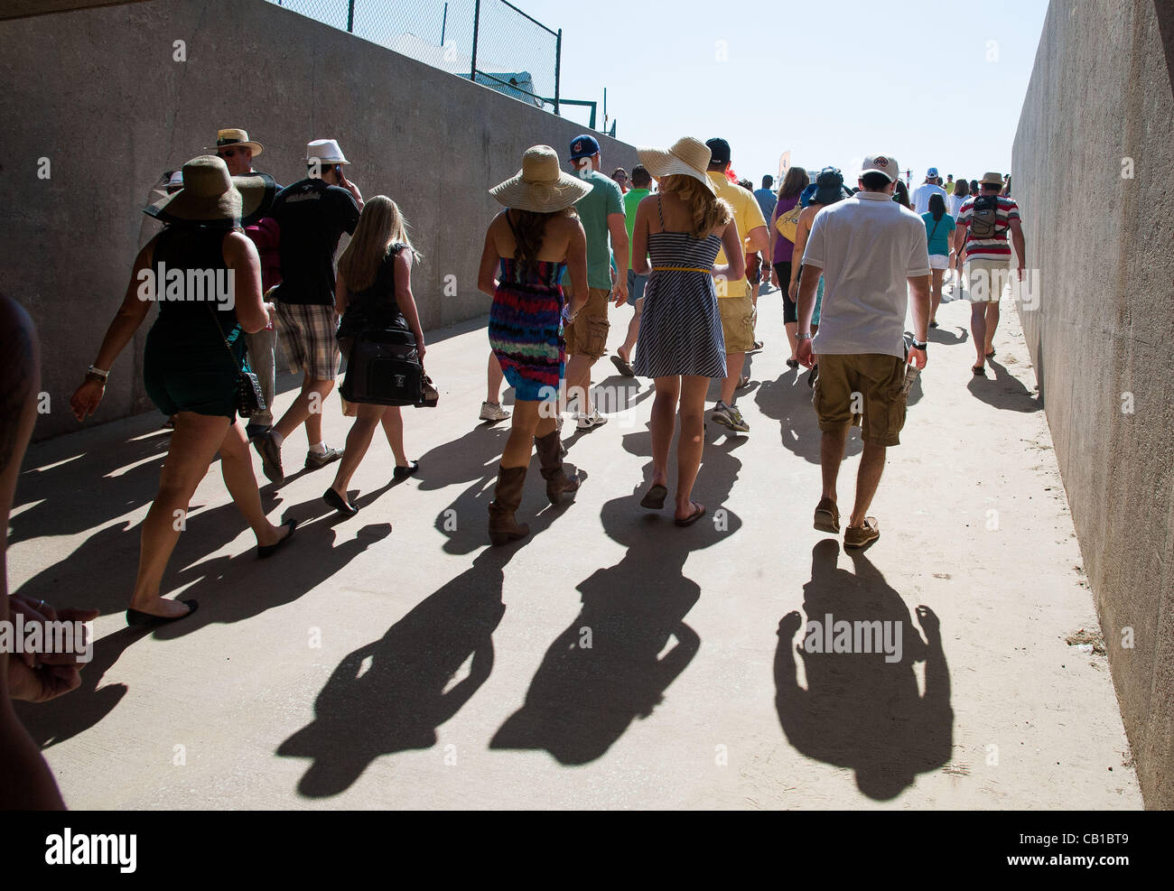 May 19, 2012 - Baltimore, Maryland, U.S. - Scenes from the infield and ...
