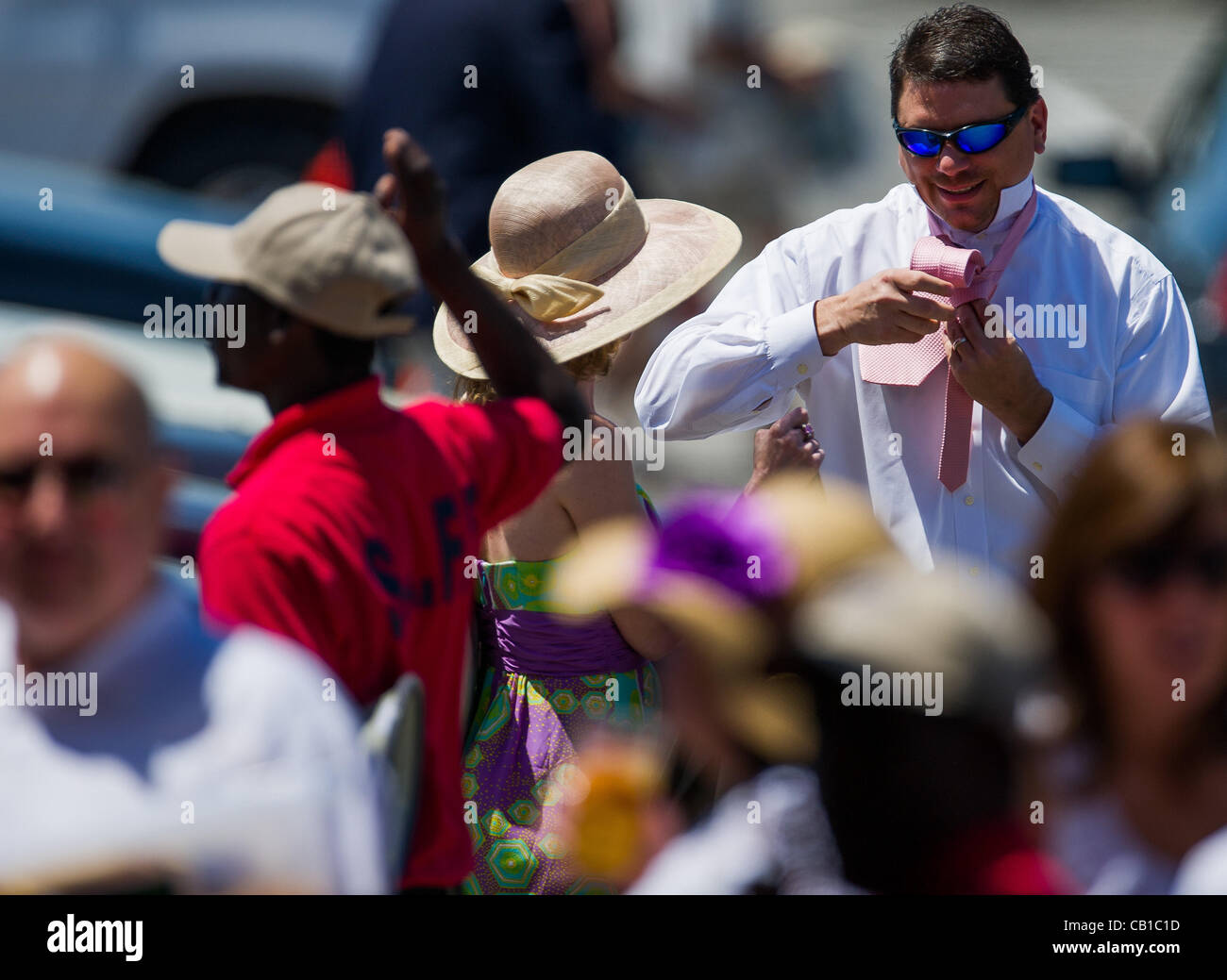 May 19, 2012 - Baltimore, Maryland, U.S. - Scenes from the infield and ...