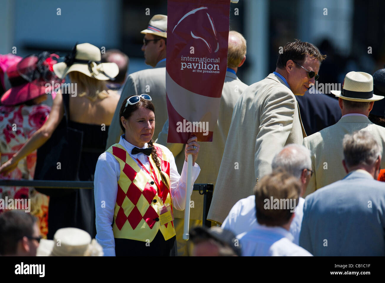 May 19, 2012 - Baltimore, Maryland, U.S. - Scenes from the infield and ...