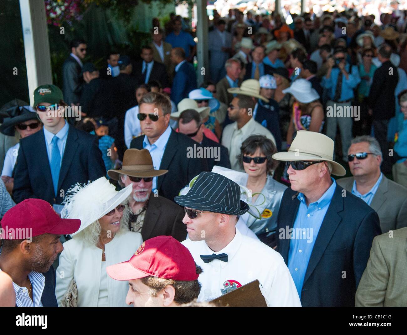 May 19, 2012 - Baltimore, Maryland, U.S. - Scenes from the infield and ...