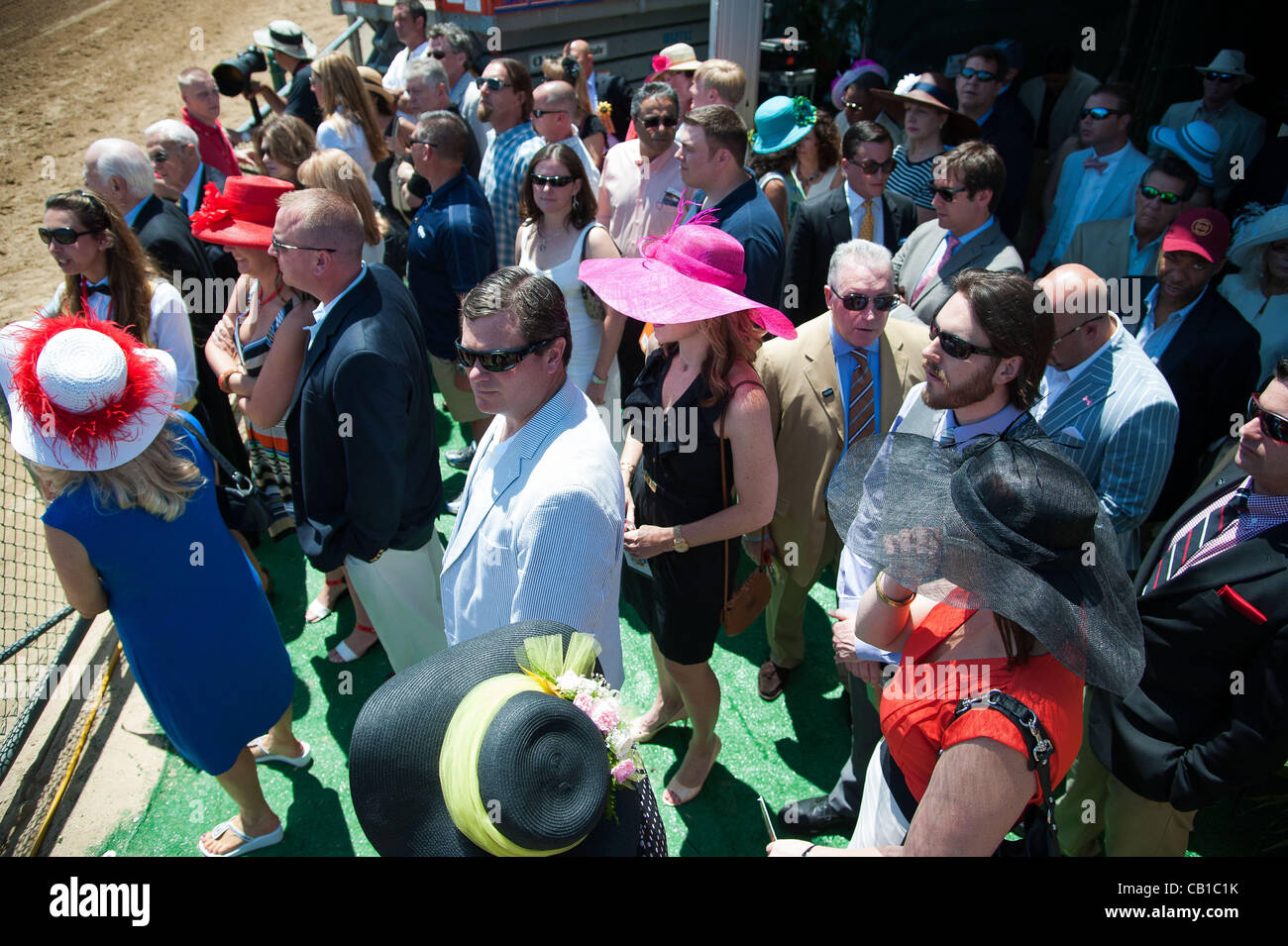 May 19, 2012 - Baltimore, Maryland, U.S. - Scenes from the infield and ...