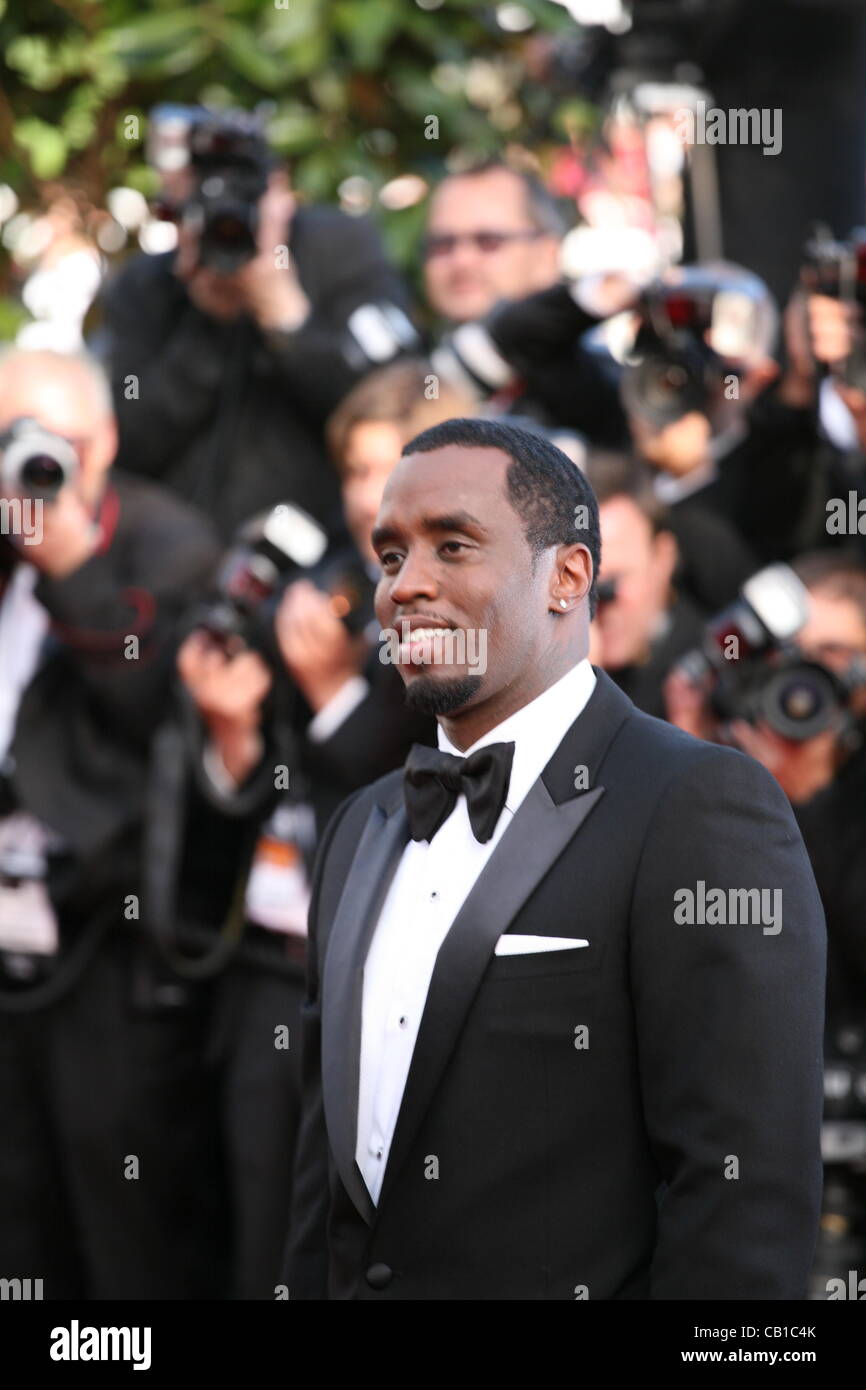 P Diddy attends the gala screening of Lawless at the 65th Cannes Film ...