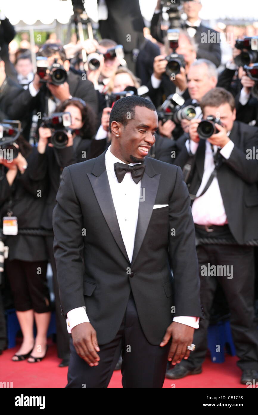 P Diddy attends the gala screening of Lawless at the 65th Cannes Film ...