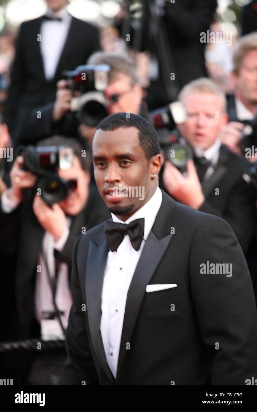 P Diddy attends the gala screening of Lawless at the 65th Cannes Film ...