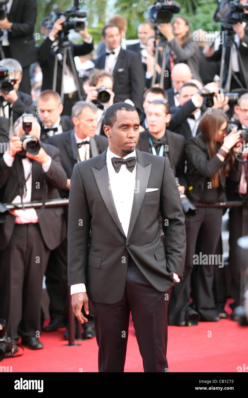 P Diddy attends the gala screening of Lawless at the 65th Cannes Film ...