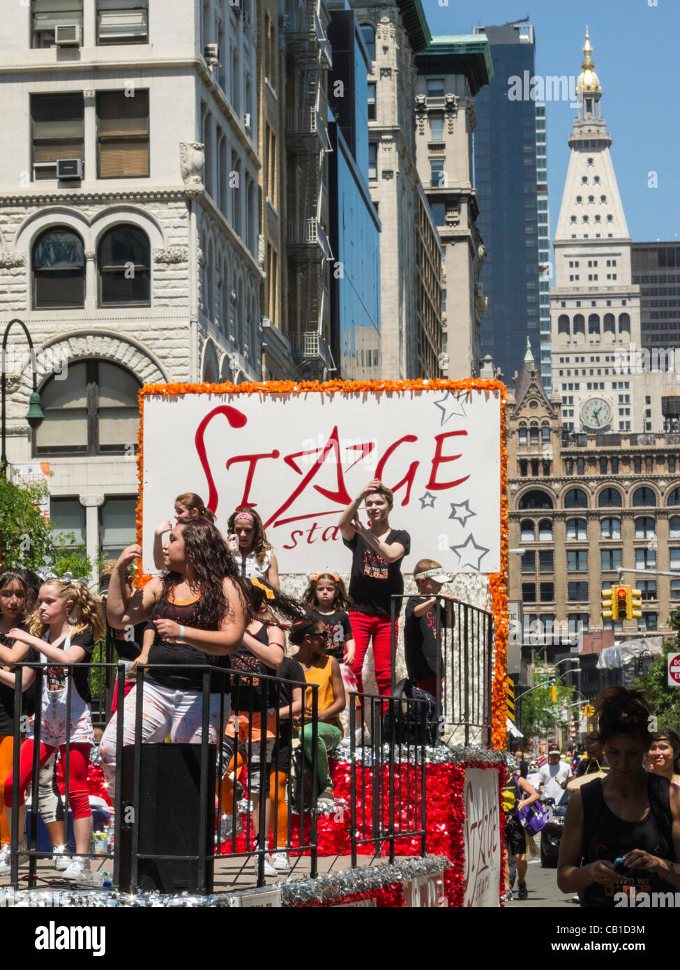 New York, USA. 19 May, 2012. The Dance Parade showcases almost 80 ...
