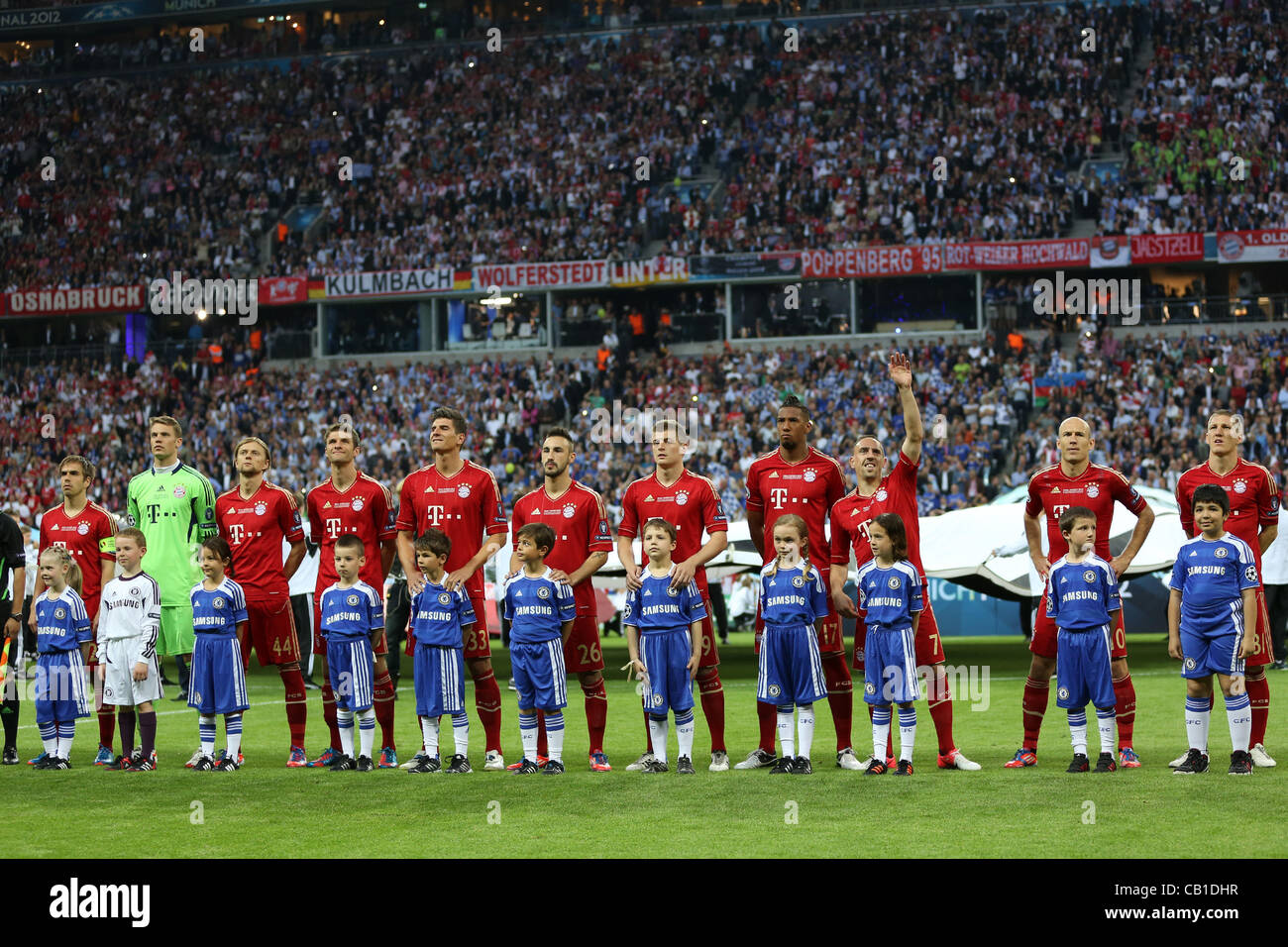 Soccer uefa champions league final munich chelsea allianz arena hi-res ...
