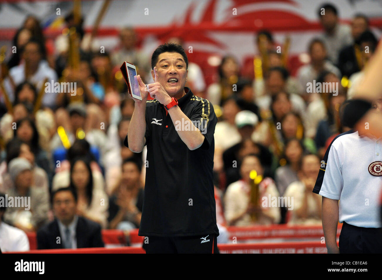 Masayoshi Manabe Japan Women's Volleyball Team Head coach (JPN), MAY 19 ...