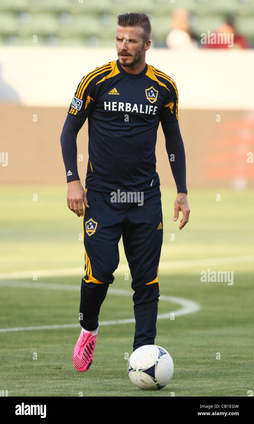 DAVID BECKHAM CHIVAS USA V LA GALAXY. MLS CARSON LOS ANGELES CALIFORNIA ...
