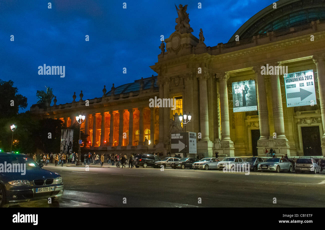 European Museum Night, Grand Palais Paris, « Monumenta" Art Exhibit ...