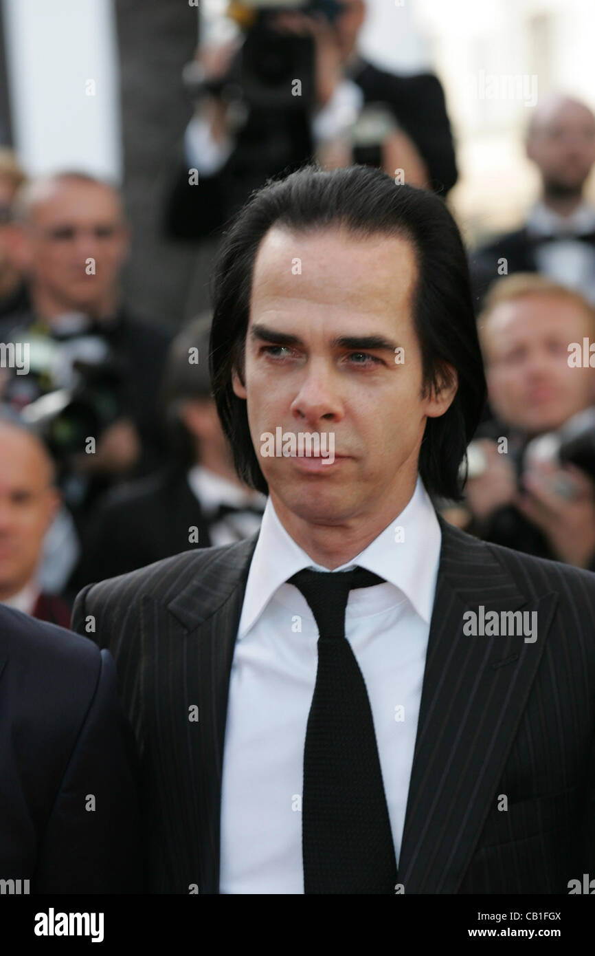 Cannes, France, 19/05/2012: Nick Cave attends"Lawless" Premiere - 65th ...