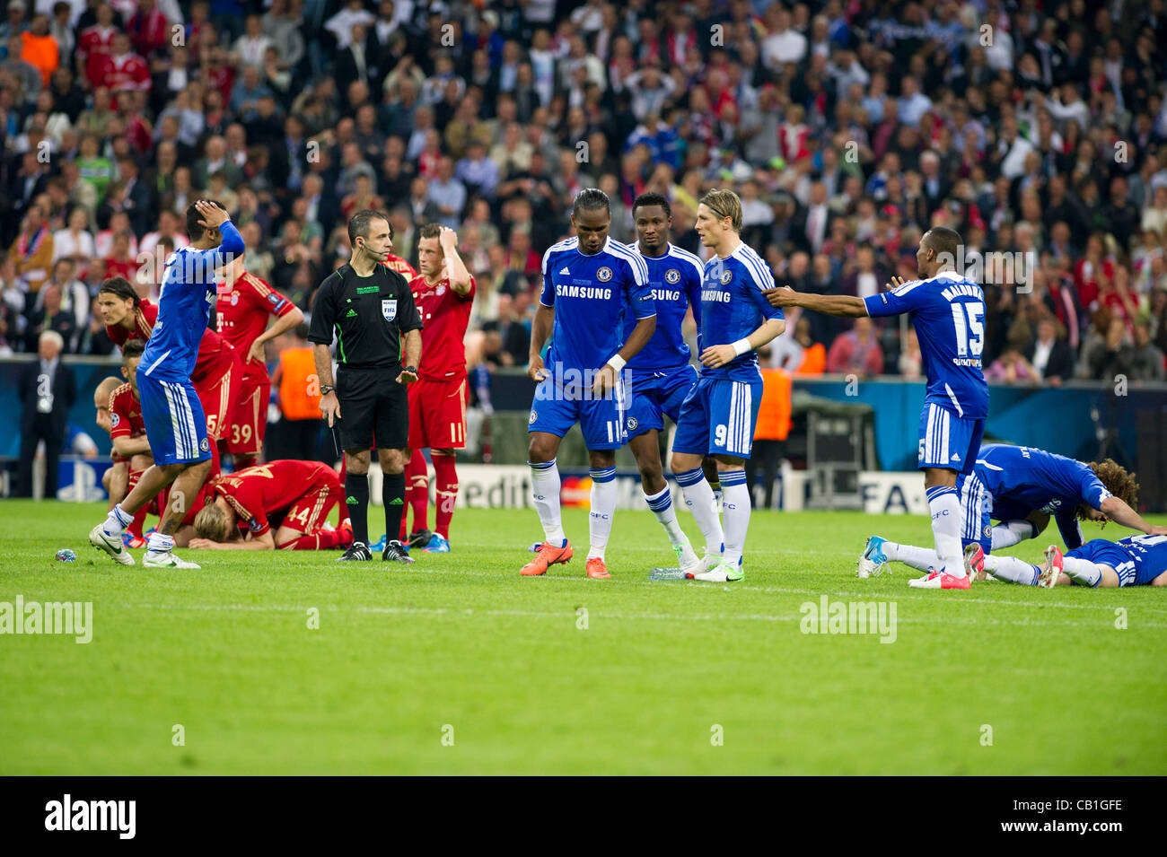 Chelsea team Group (Chelsea), MAY 19, 2012 - Football / Soccer : during ...