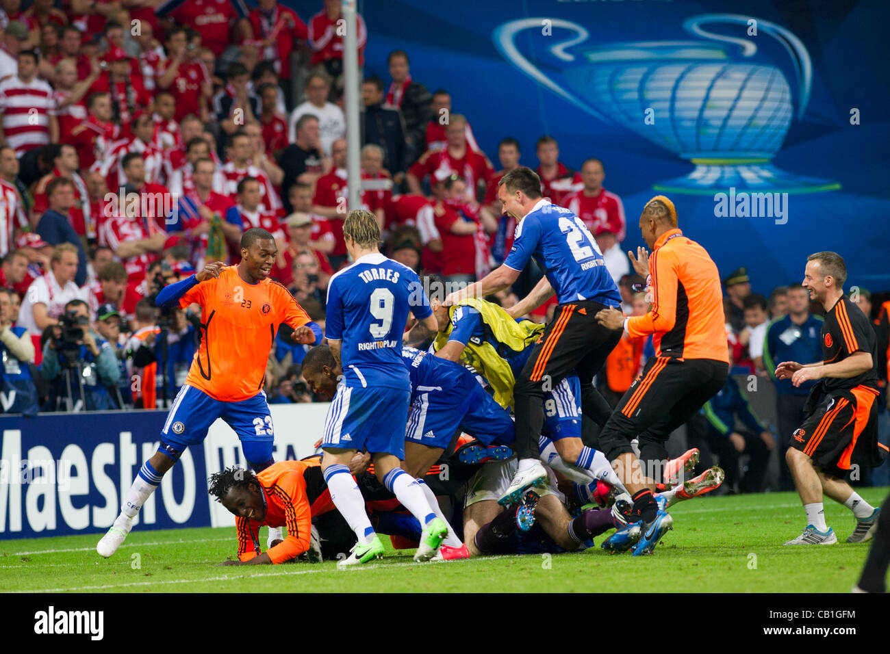 Chelsea team Group (Chelsea), MAY 19, 2012 - Football / Soccer ...