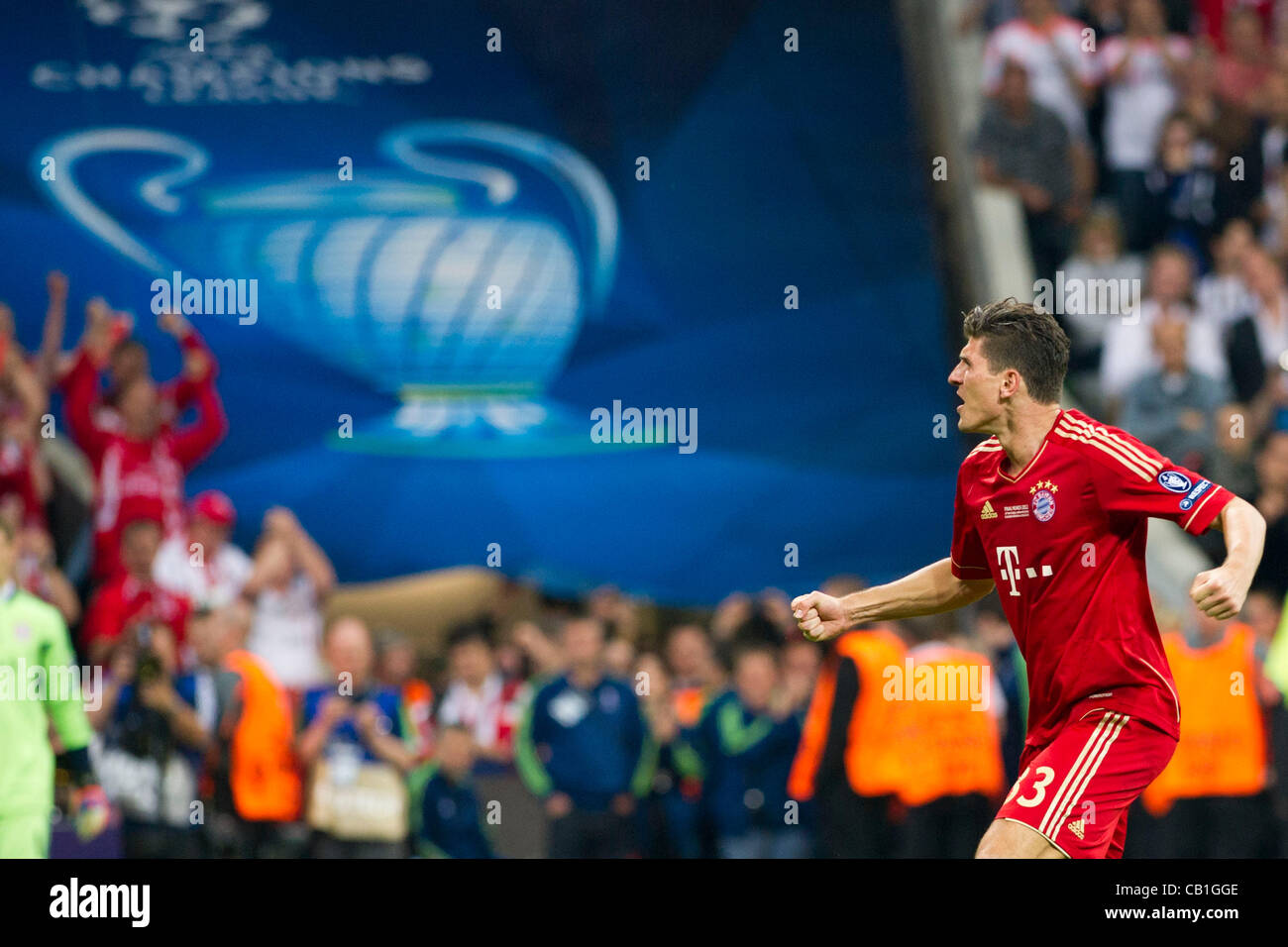Mario Gomez (Bayern), MAY 19, 2012 - Football / Soccer : Mario Gomez of ...
