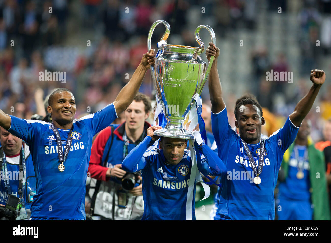 Chelsea team group (Chelsea), MAY 19, 2012 - Football / Soccer ...