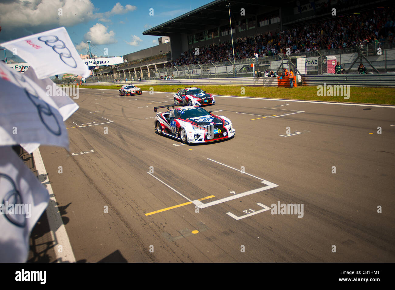 Takayuki Kinoshita (JPN) / Akira Iida (JPN) / Juichi Wakisaka (JPN) driving the #83 SP8 Gazoo ...