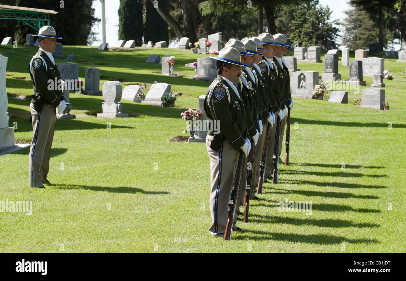 May 2, 2012 - Modesto, CA, USA - The California Highway Patrol Honor ...