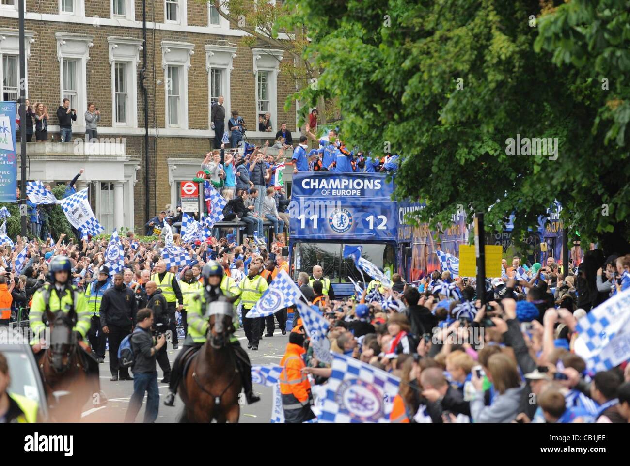 Chelsea Winners Parade High Resolution Stock Photography and Images - Alamy
