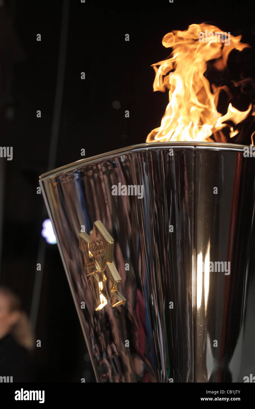 Olympic torch uk exeter cathedral hi-res stock photography and images ...
