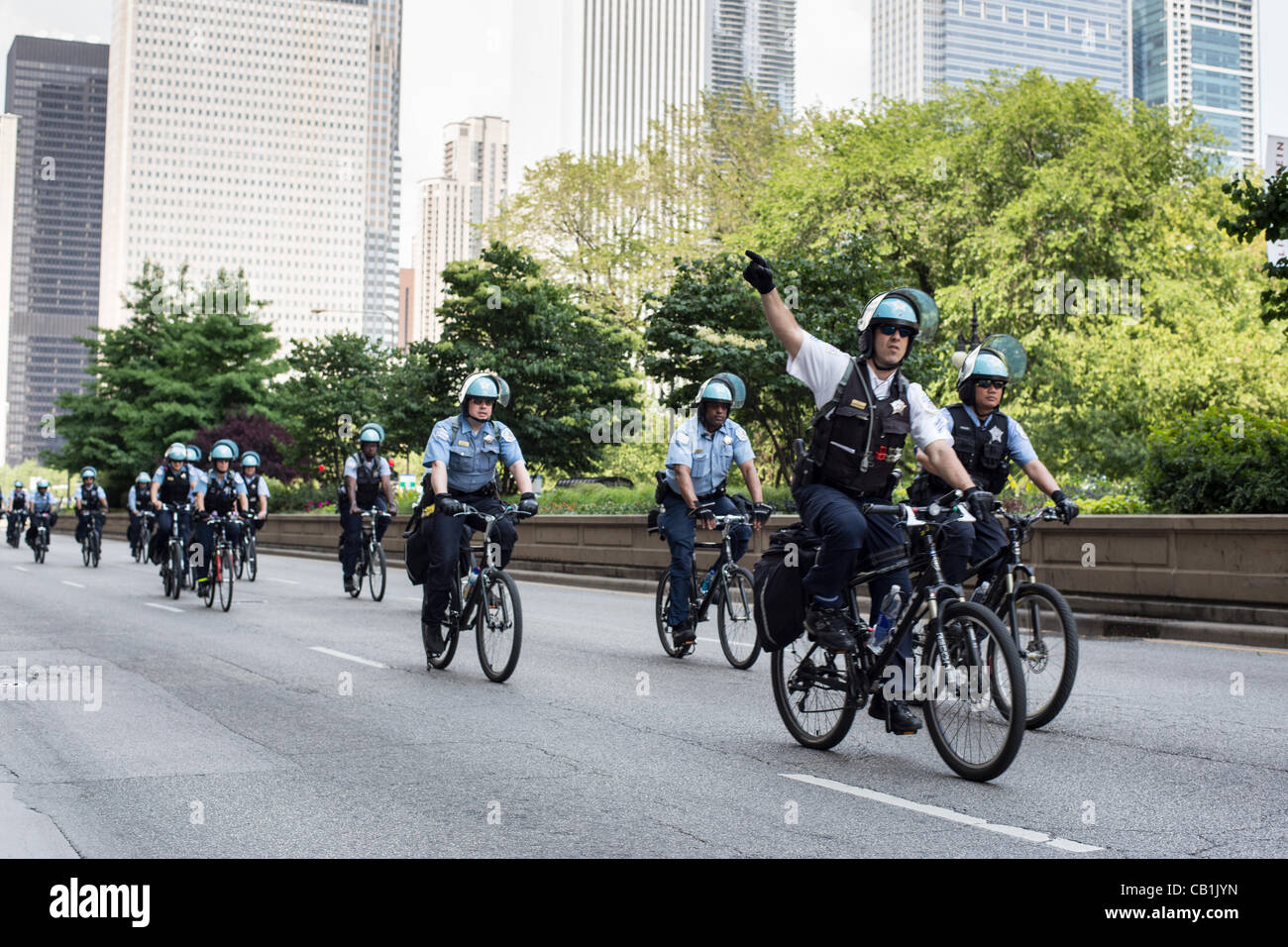 Chicago, USA. 20 May, 2012. Chicago NATO Demonstration, March Stock ...