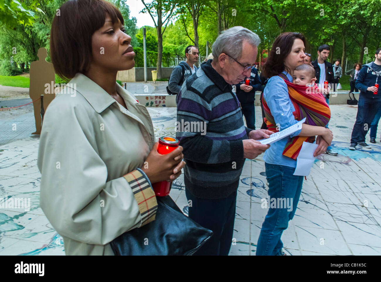 Aids candlelight memorial 29th anniversary hi-res stock photography and ...