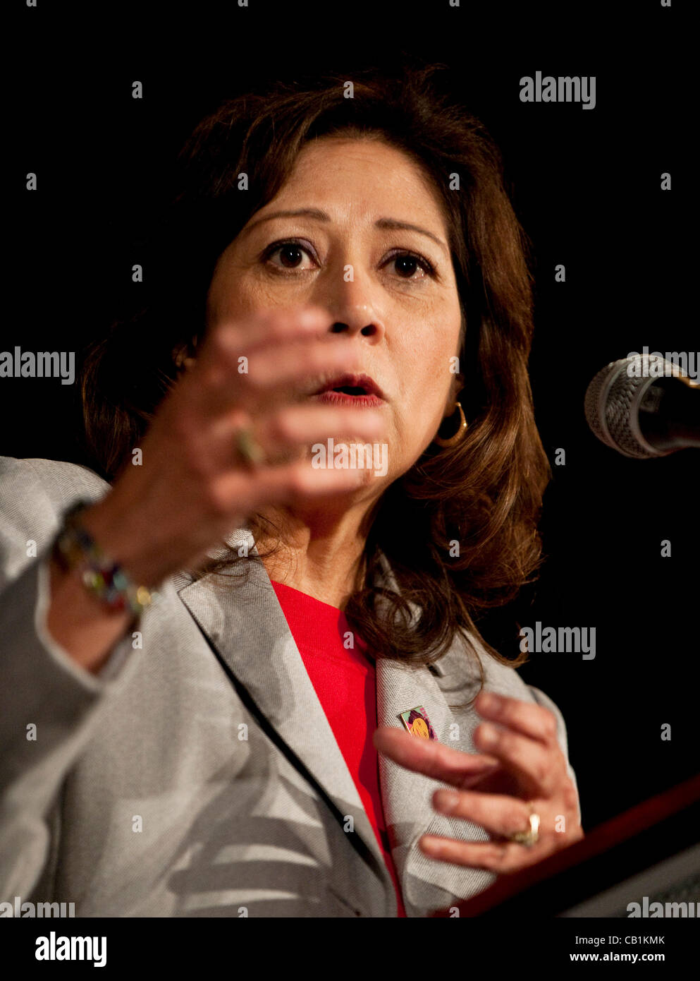 U s labor secretary hilda solis hi-res stock photography and images - Alamy
