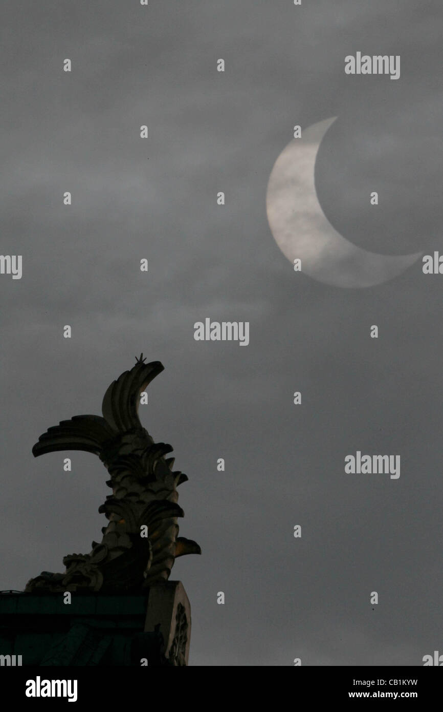Annular Solar Eclipse Japan High Resolution Stock Photography and ...