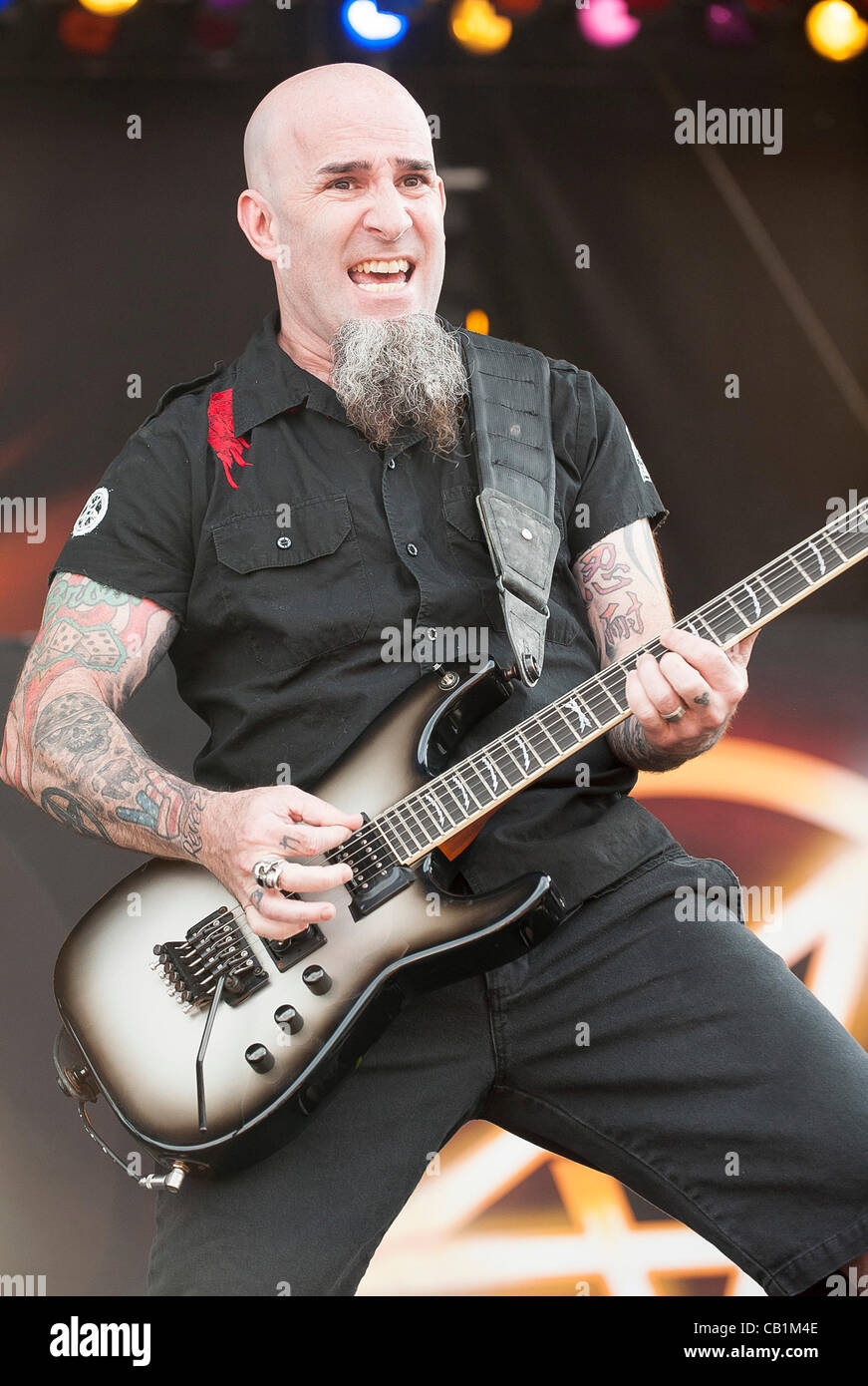 May 20, 2012 - Columbus, Ohio; USA - Singer JOEY BELLADONNA of the band ...