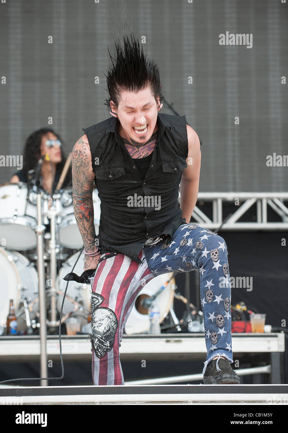 May 20, 2012 - Columbus, Ohio; USA - Singer CRAIG MABBITT of the band ...