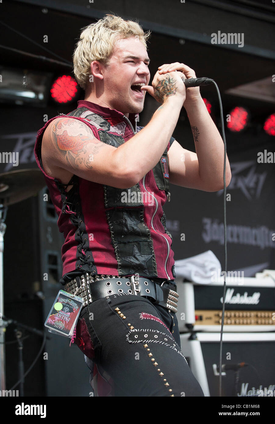 May 20, 2012 - Columbus, Ohio; USA - Singer JAMES DURBIN performs live ...