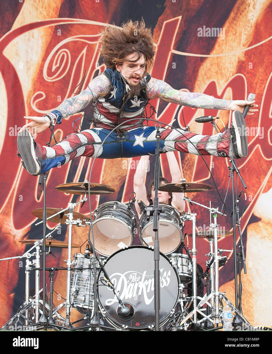 May 20, 2012 - Columbus, Ohio; USA - Singer / Guitarist JUSTIN HAWKINS ...