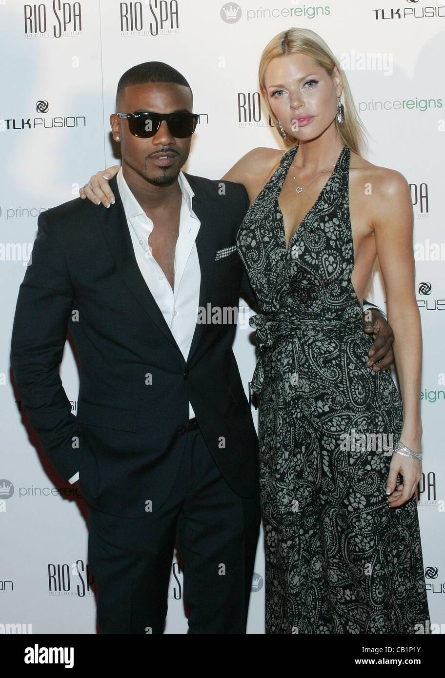 Ray J, Sophie Monk at arrivals for Prince Reigns Launch Party at RIO ...