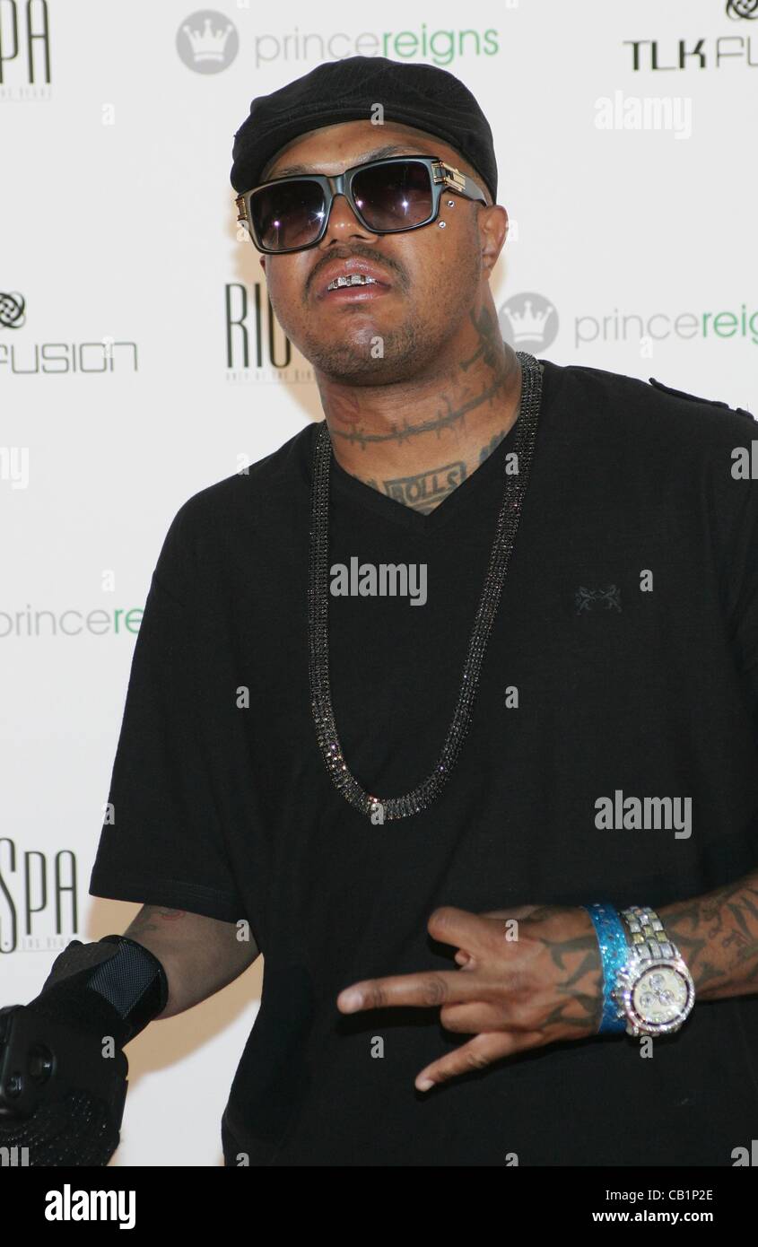 DJ Paul of Three 6 Mafia at arrivals for Prince Reigns Launch Party at ...