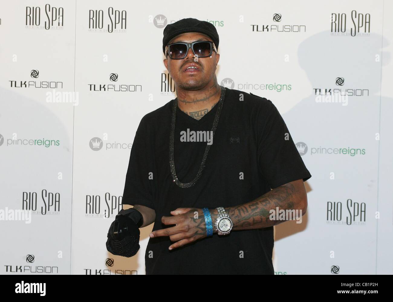 DJ Paul of Three 6 Mafia at arrivals for Prince Reigns Launch Party at ...