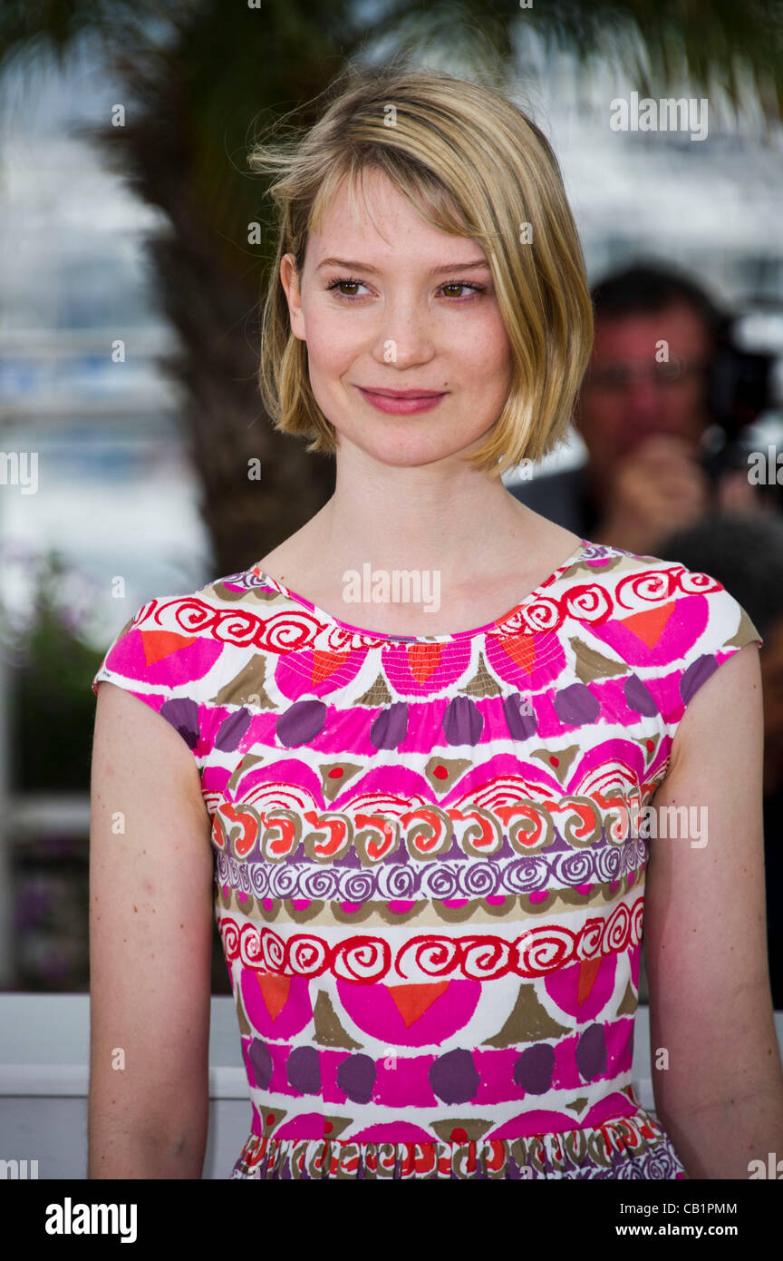 Mia wasikowska lawless photocall hi-res stock photography and images - Alamy