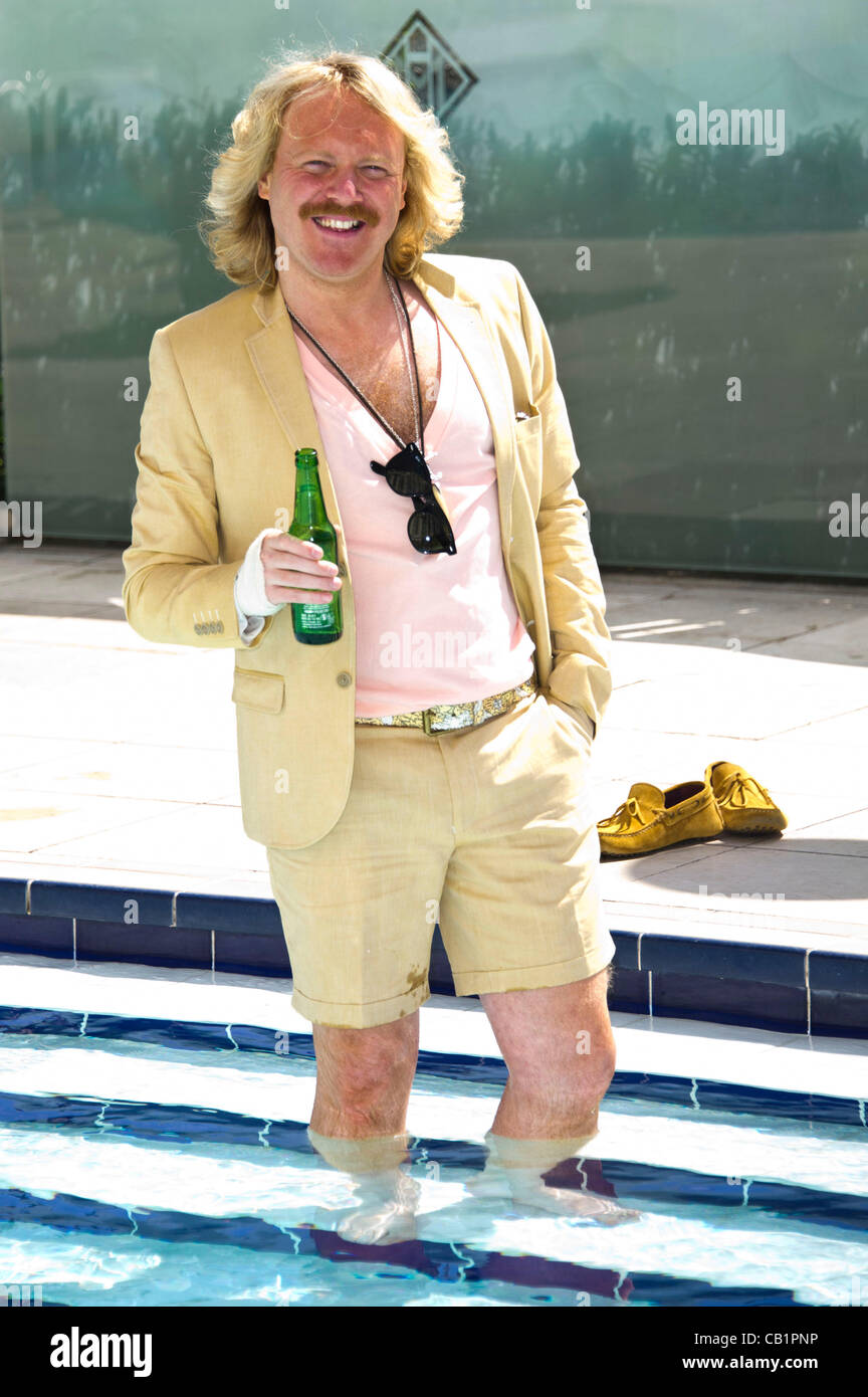 Leigh Francis (comedian) in character as Keith Lemon, at photocall for ...