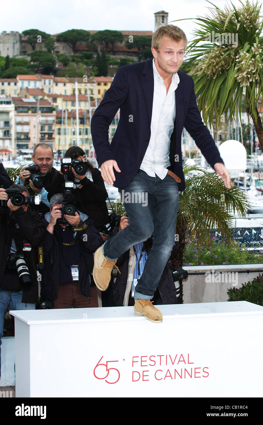 May 21, 2012 - Cannes, France - CANNES, FRANCE - MAY 21: Actor Jeremie ...