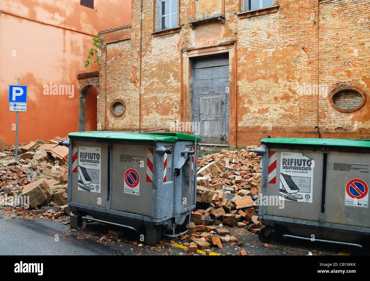21 May, 2012 : Violent earthquake in Northern Italy. The first violent ...