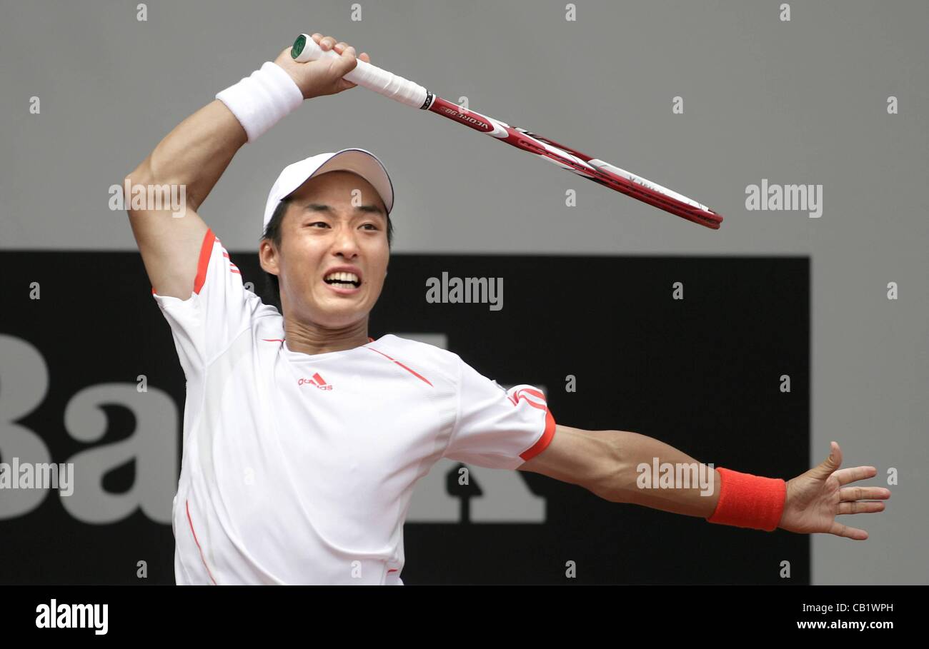 21.05.2012. Dusseldorf, Germany. Go Soeda Japan World team Cup Tennis ...