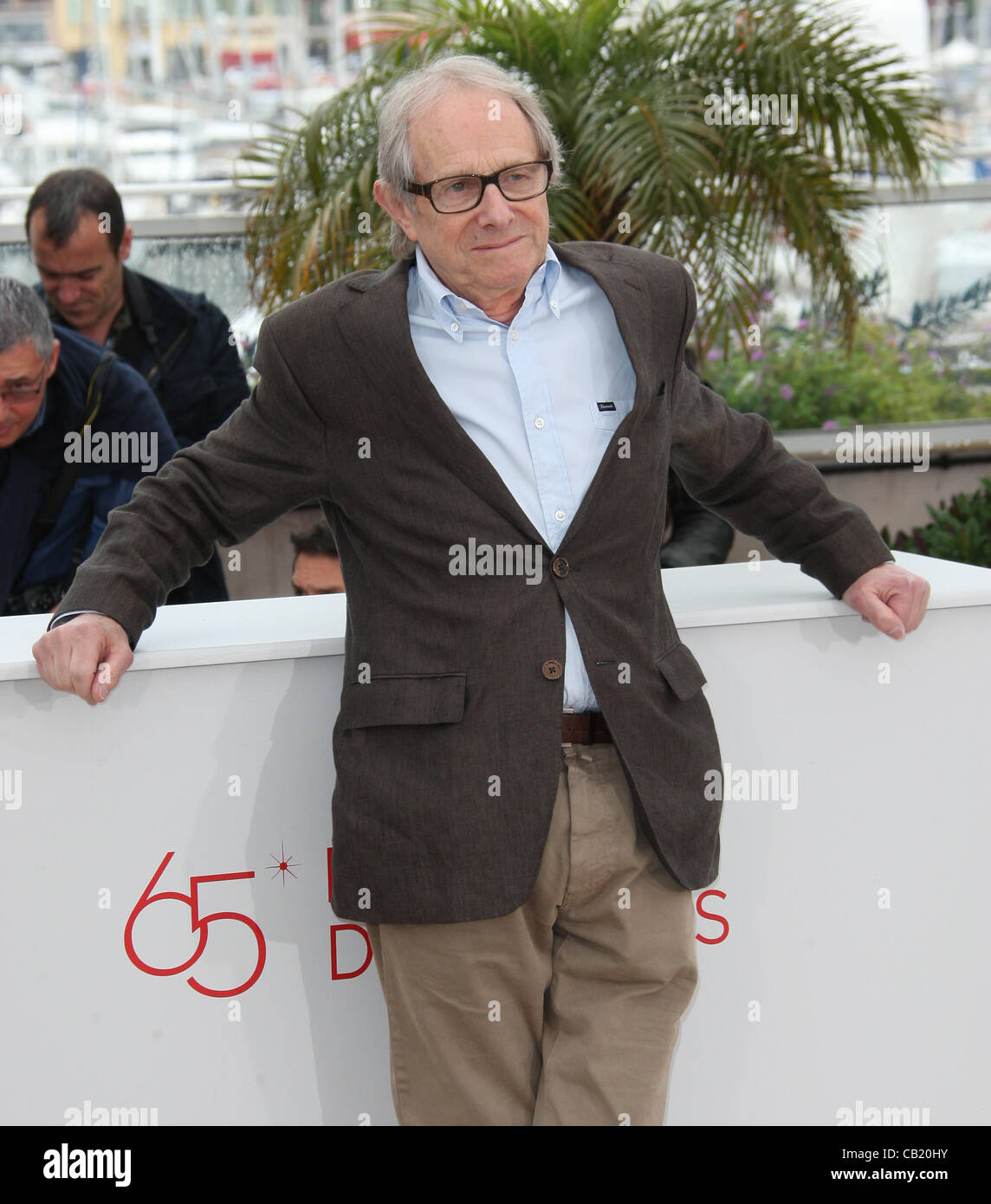 KEN LOACH THE ANGEL'S SHARE PHOTOCALL CANNES FILM FESTIVAL 2012 PALAIS ...