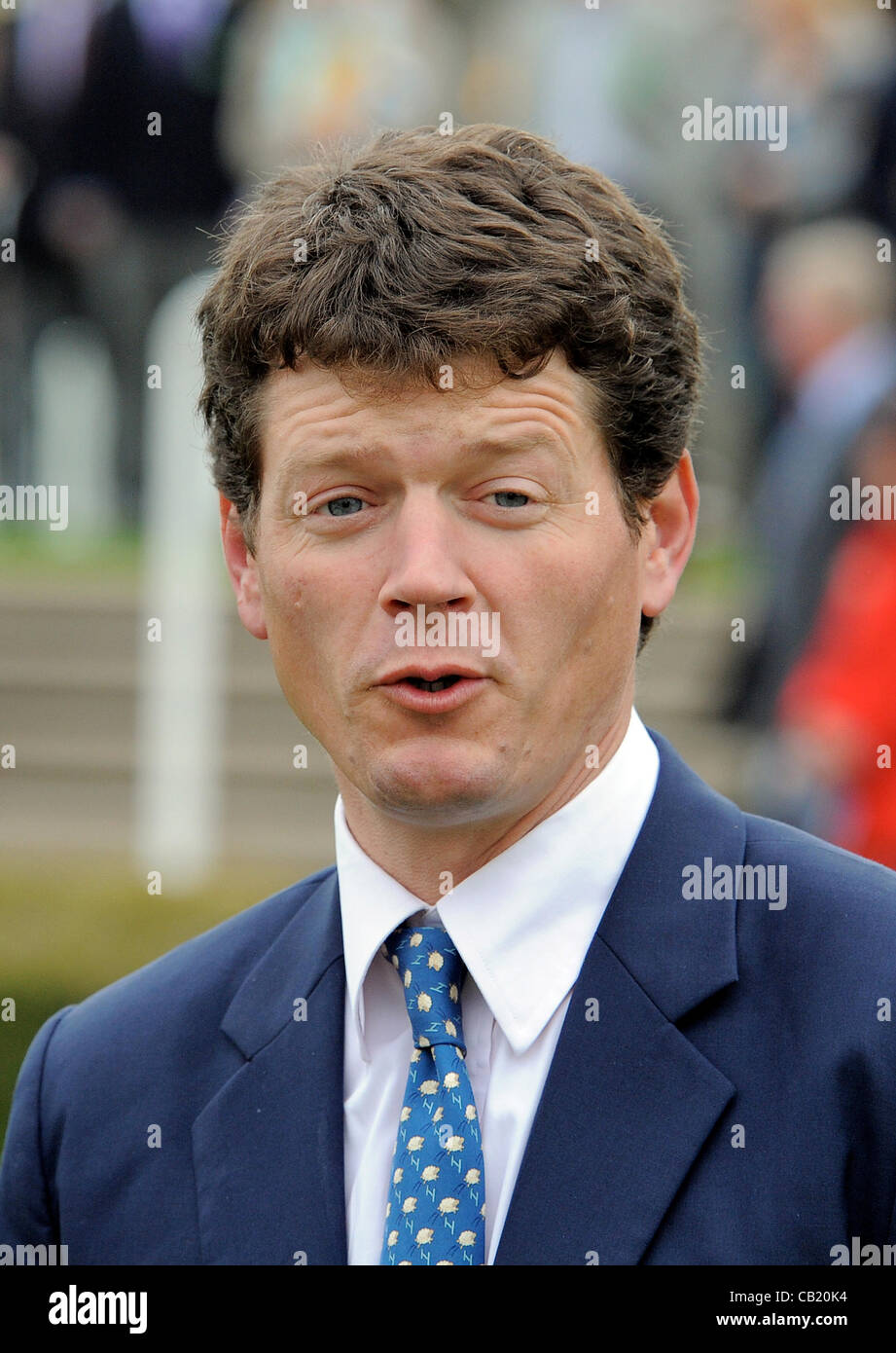 ANDREW BALDING RACE HORSE TRAINER NEWMARKET RACECOURSE NEWMARKET ...
