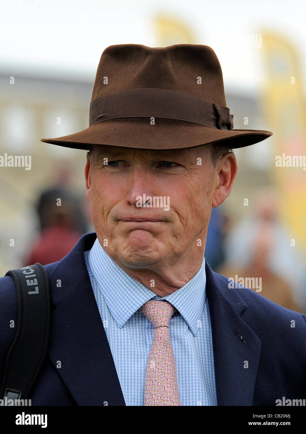 JOHN GOSDEN RACE HORSE TRAINER NEWMARKET RACECOURSE NEWMARKET ENGLAND ...