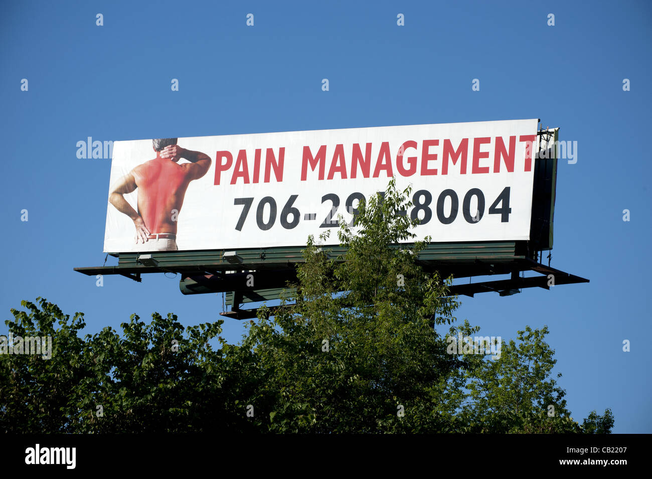 May 11, 2012 - Cartersville, GA - A large billboard along Interstate ...