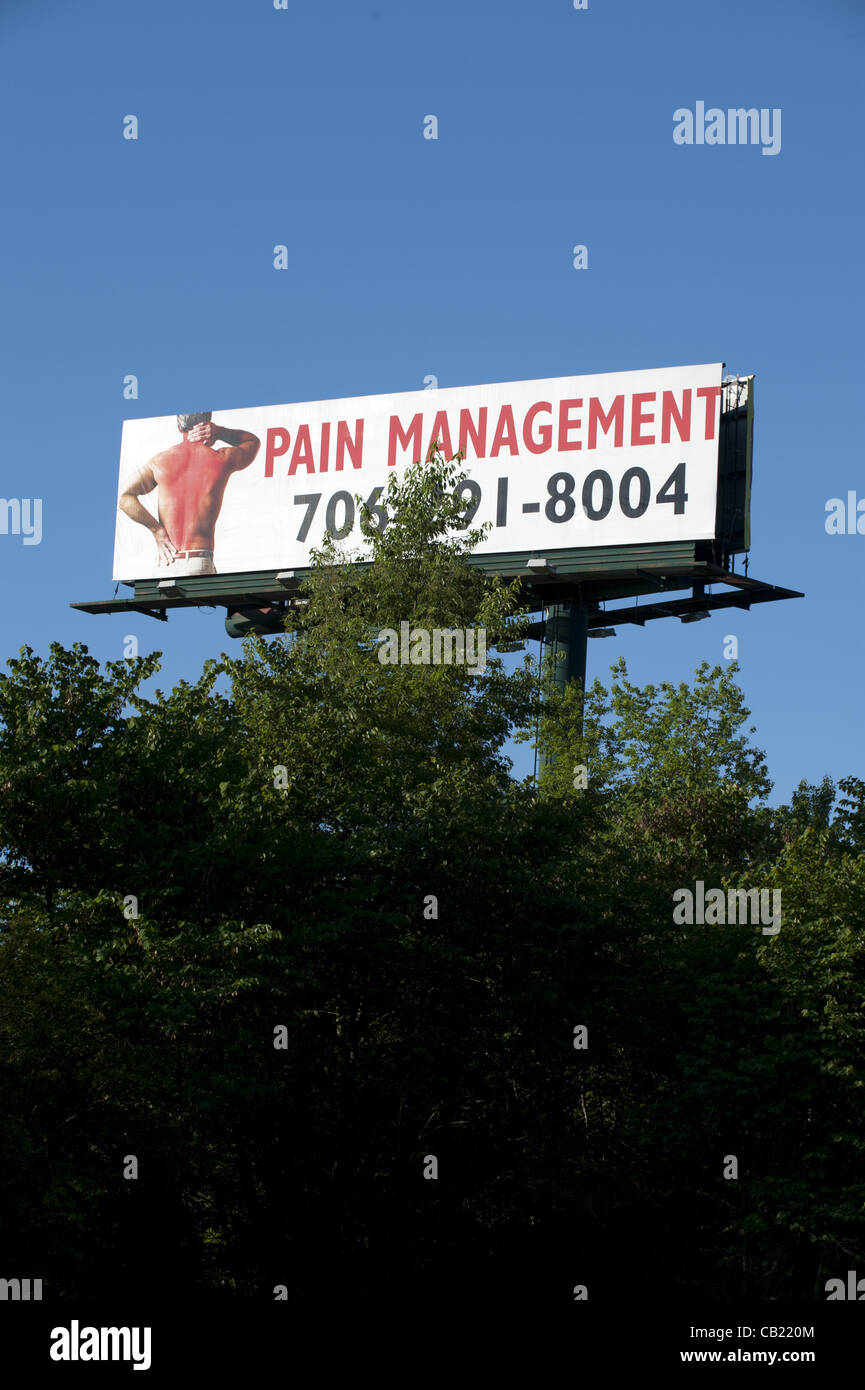 May 11, 2012 - Cartersville, GA - A large billboard along Interstate ...